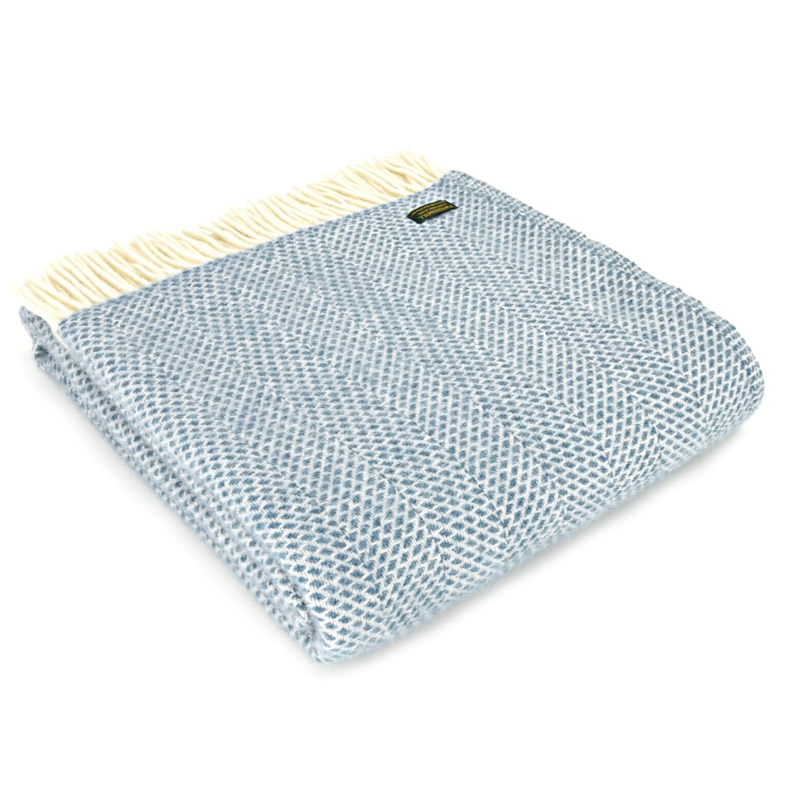 Multi Spot Grey Merino Lambswool Throw - Wild Wool