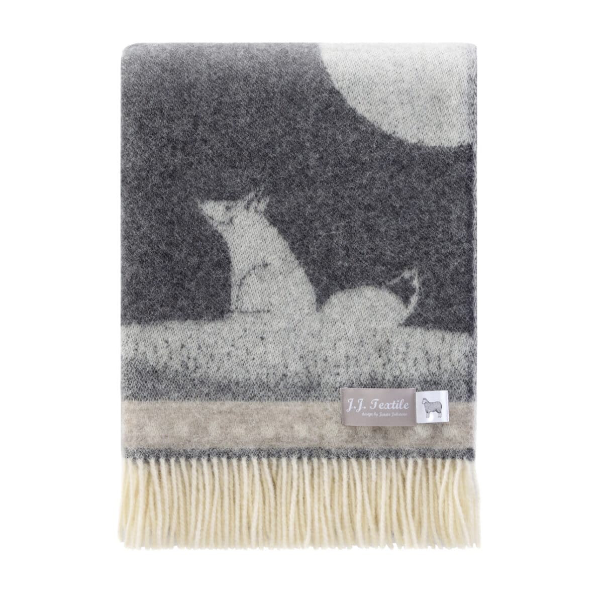 Fox and Rose Pure Wool Throw - Wild Wool