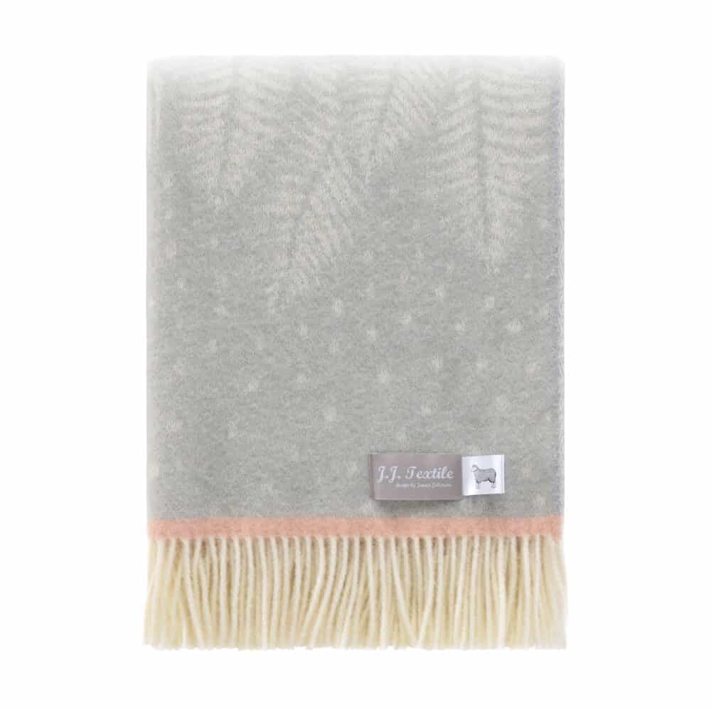 Fern Dot Pure Wool Throw - Wild Wool